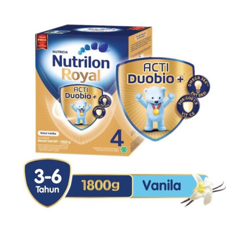 Jual nutrilon royal 4 1800gr vanila | Shopee Indonesia