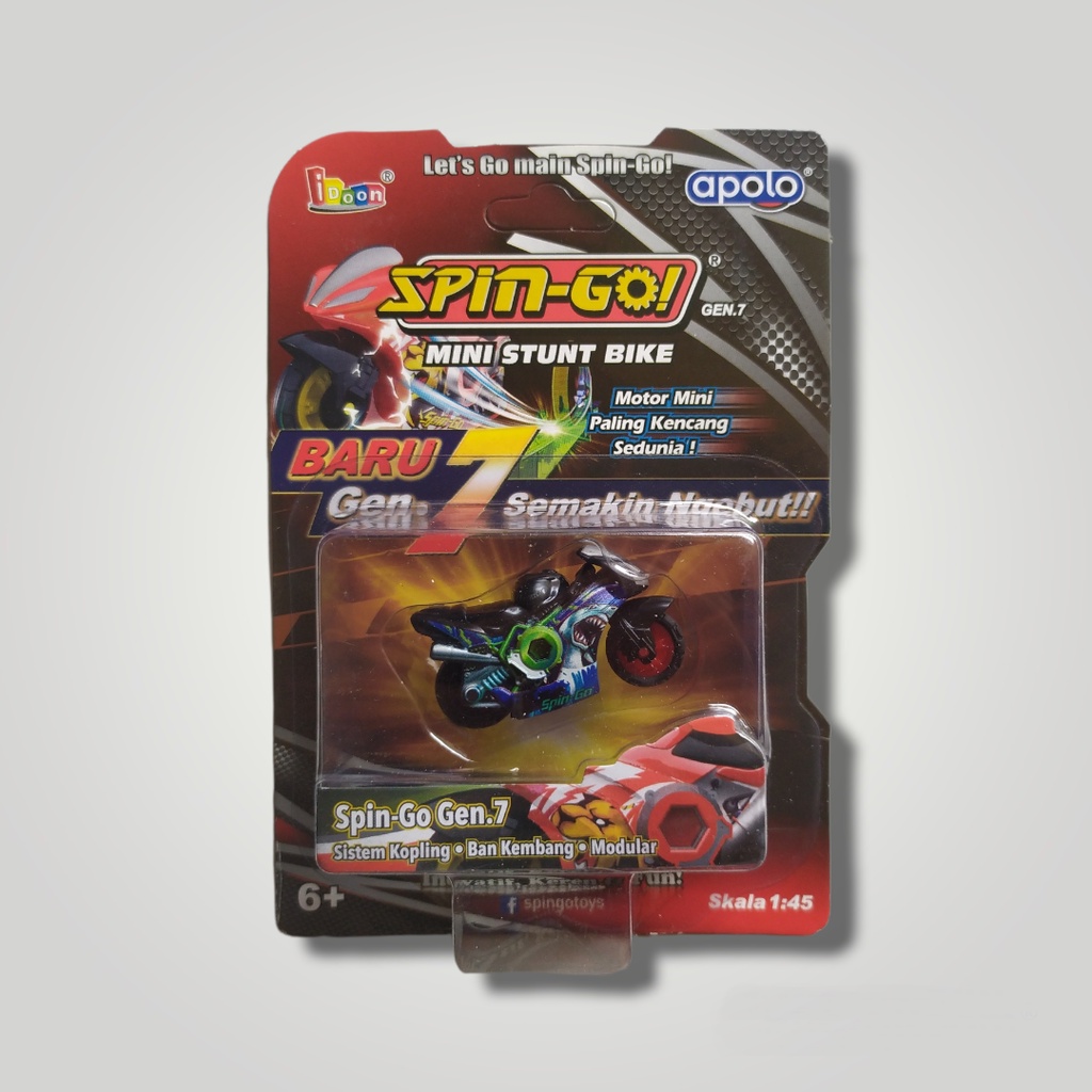 Jual Spin Go Mini Motor Bike Gen 7 Regular | Shopee Indonesia