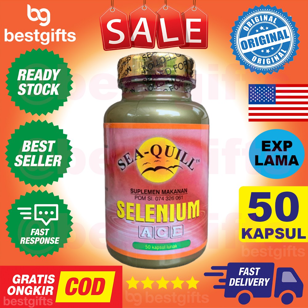 Jual SEA-QUILL SEAQUILL SEA QUILL SELENIUM ACE VITAMIN A C E ...