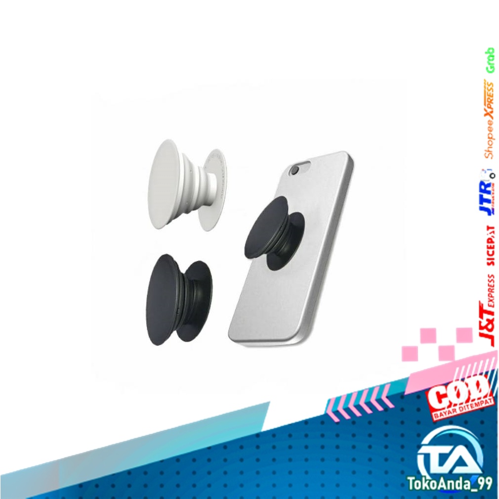 Jual PopSockets Pop Socket / Phone Holder / Stand HP grip popsocket sockets pegangan penyangga ...