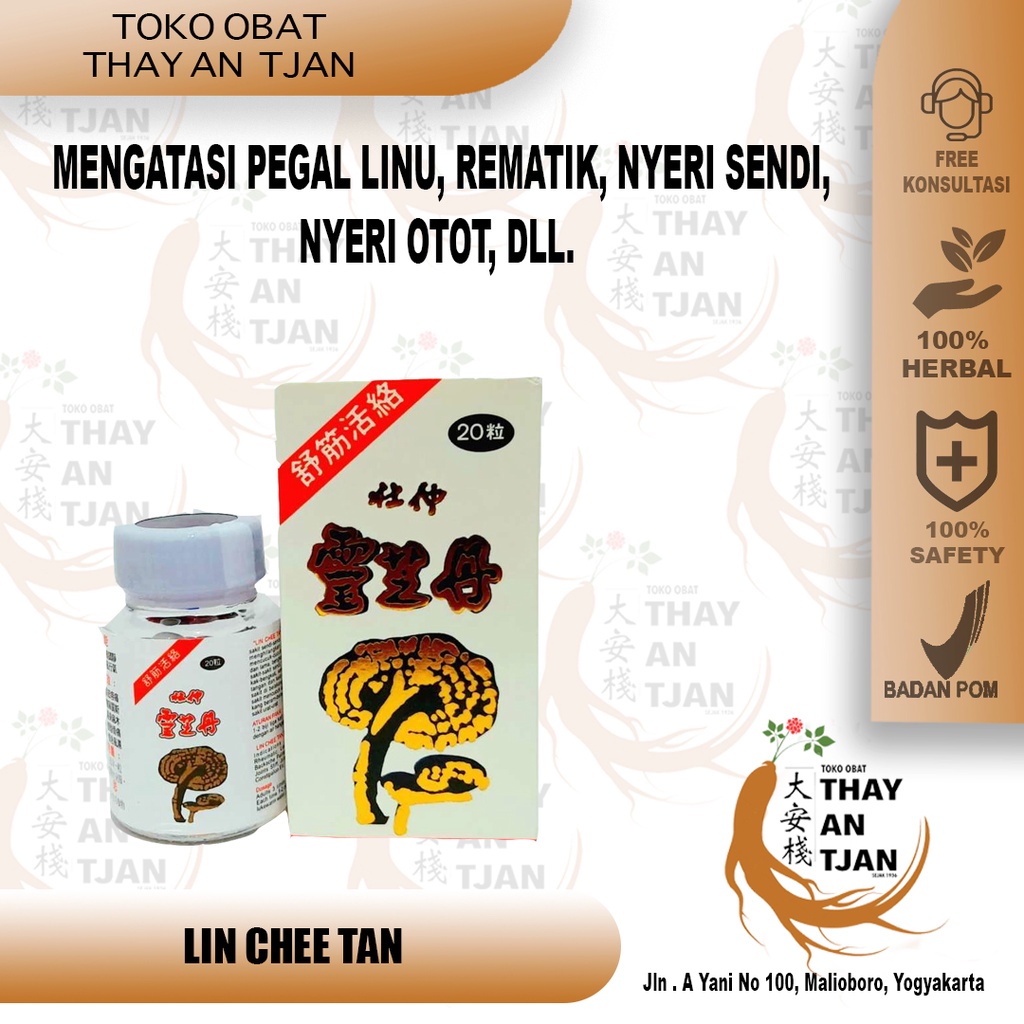 Jual LIN CHEE TAN JAMUR | OBAT REMATIK, ASAM URAT, NYERI SENDI, TULANG ...
