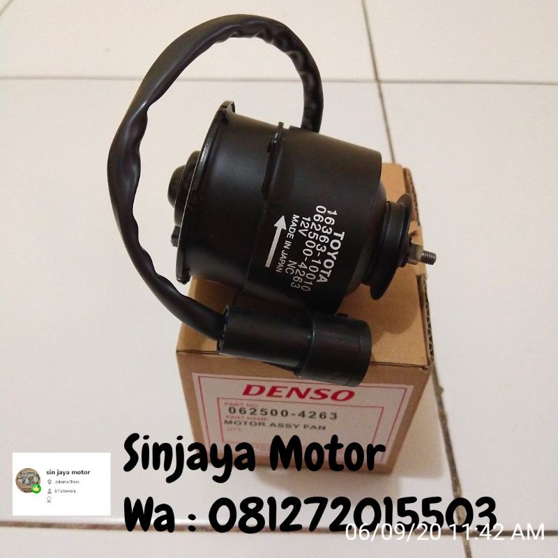 Jual motor fan radiator Starlet Soluna Corolla great all new twincam ...