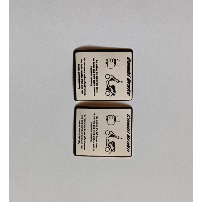 Jual stiker motor stiker logo combi brake isi 2pcs | Shopee Indonesia