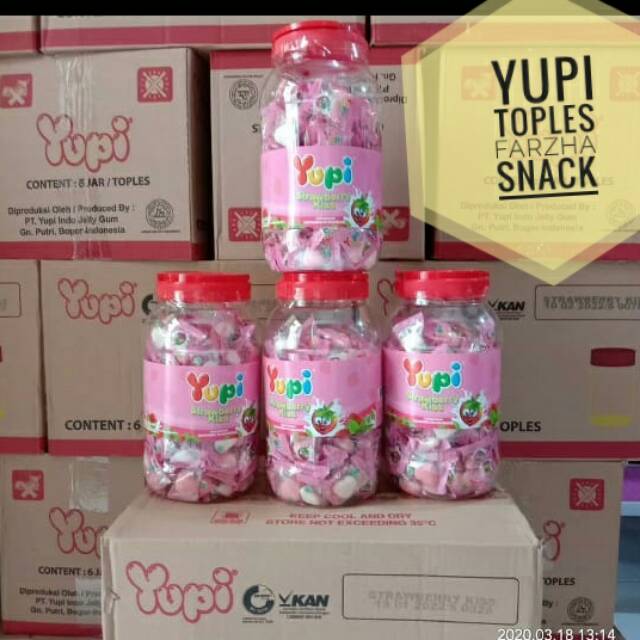 Jual YUPI TOPLES /PERMEN YUPI /YUPI KISS / CANDY | Shopee Indonesia