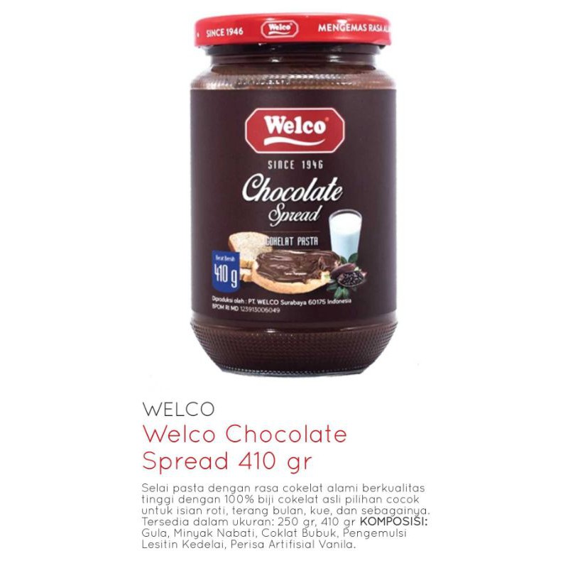 Jual WELCO SELAI COKELAT 250gr & 370gr | Shopee Indonesia