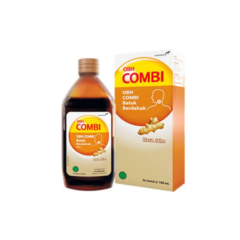 Jual OBH combi batuk berdahak gepeng 100ml 100 ml obat batuk hitam ...