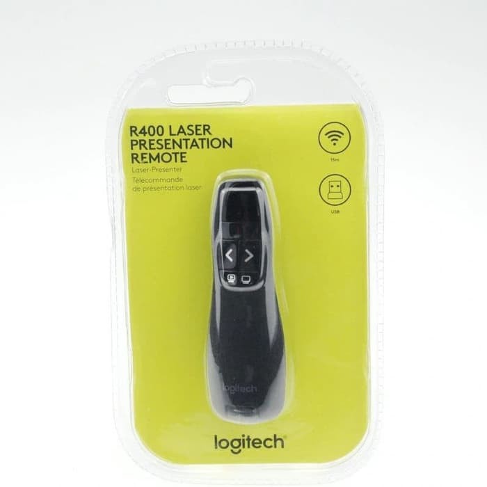 Jual Logitech r400 Professional Presenter Red Laser Pointer | Shopee ...