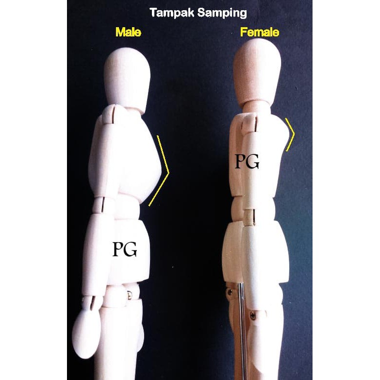 Jual Manekin Kayu Wooden Mini Mannequin 20 cm | Shopee Indonesia