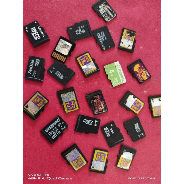 Jual memory MMC card micro sd V-Gen SanDisk 16gb 8gb 4Gb 2gb 1gb ...