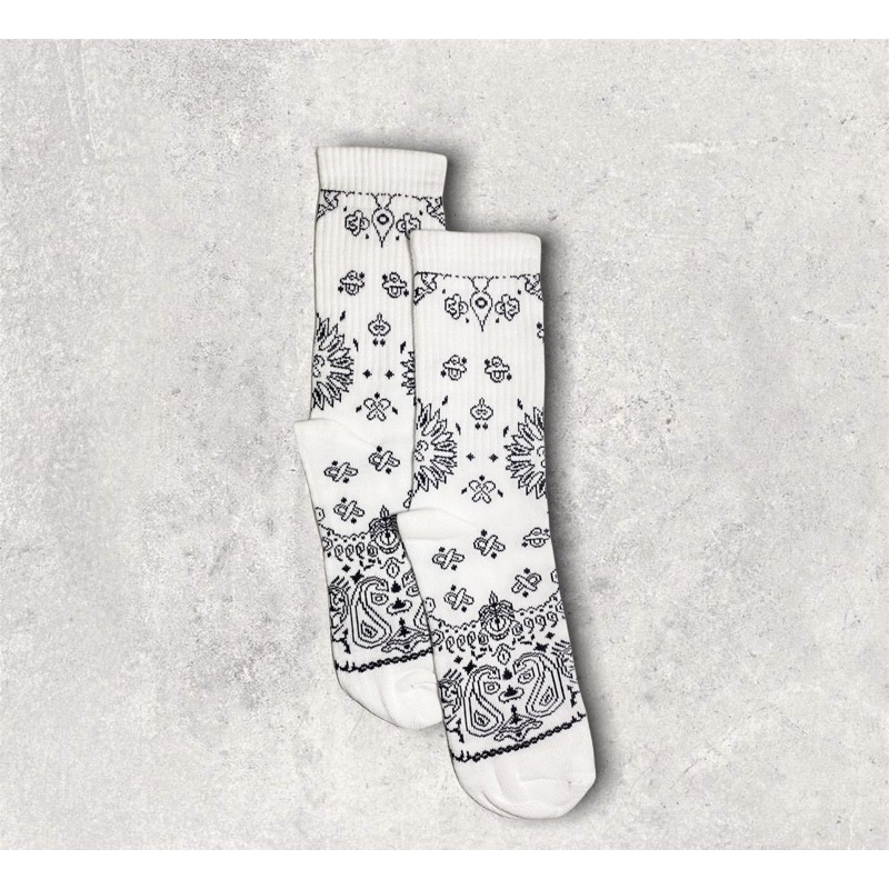 Jual KAOS KAKI PANJANG MOTIF TRIBAL HITAM PUTIH | Shopee Indonesia