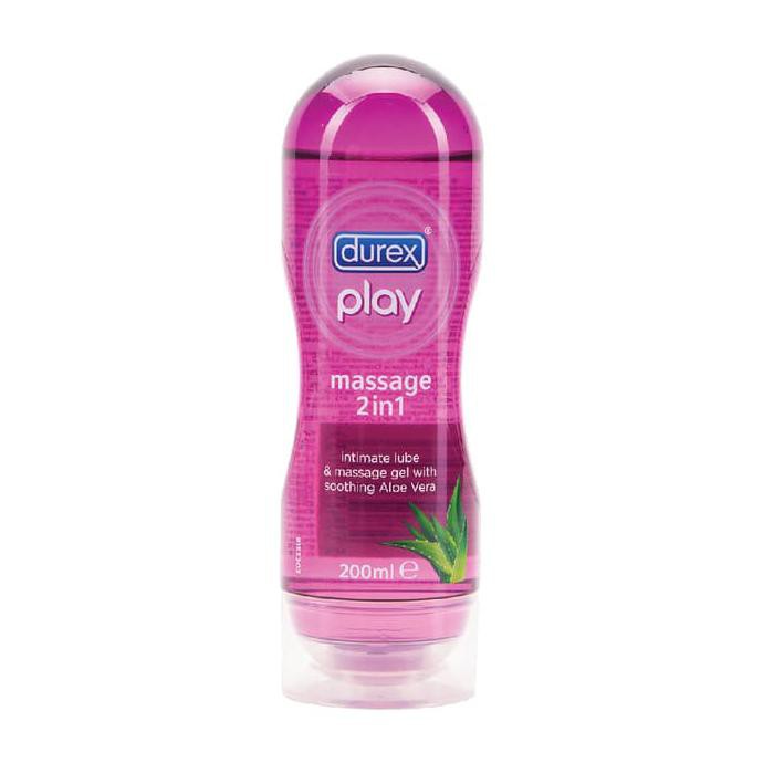 Jual PRODUK LUBRIKAN DUREX PLAY MASSAGE 2IN1 ISI 200ML PELICIN ...