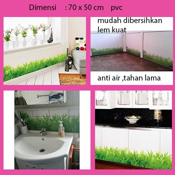 Jual Sticker Wallpaper Dinding Rumput 70 x 50 cm | Shopee Indonesia