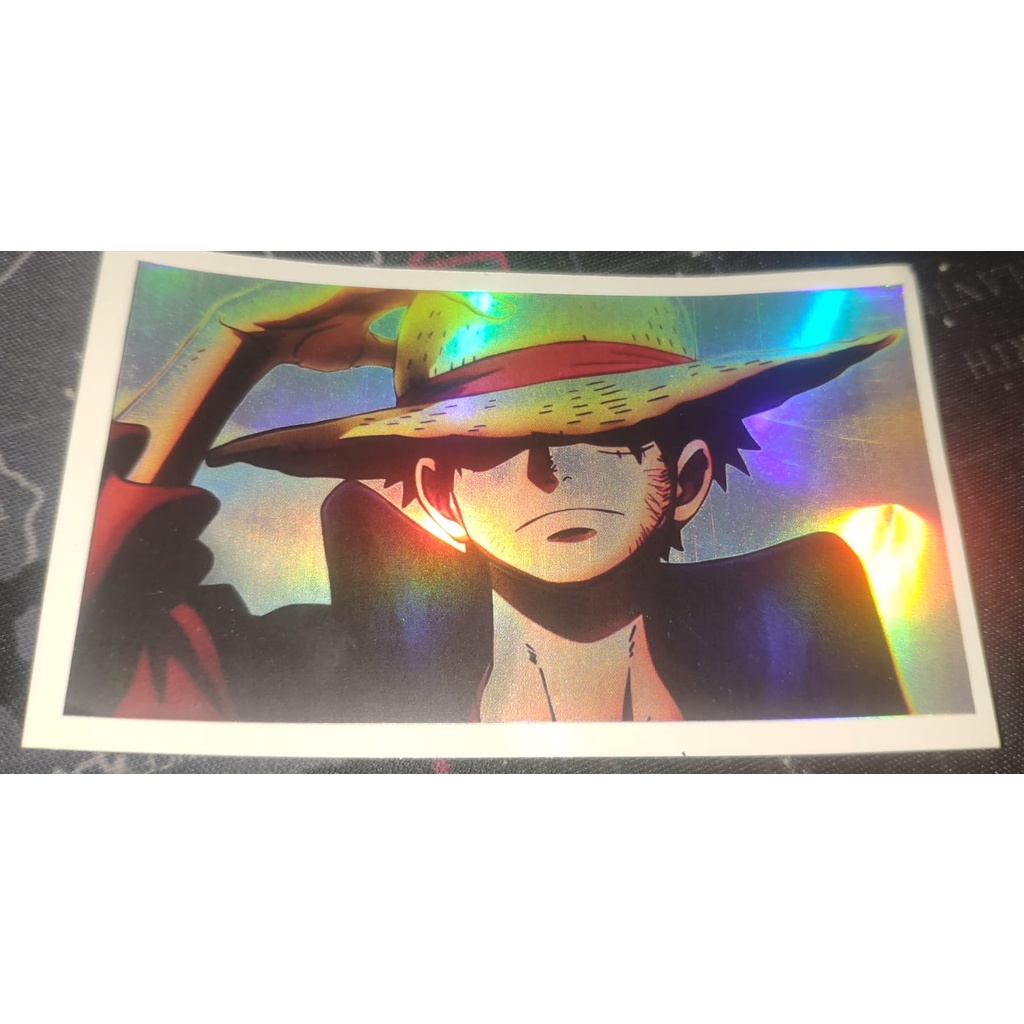 Jual STICKER ONE PIECE LUFFY - HOLOGRAM MUGIWARA NO LUFFY | Shopee ...
