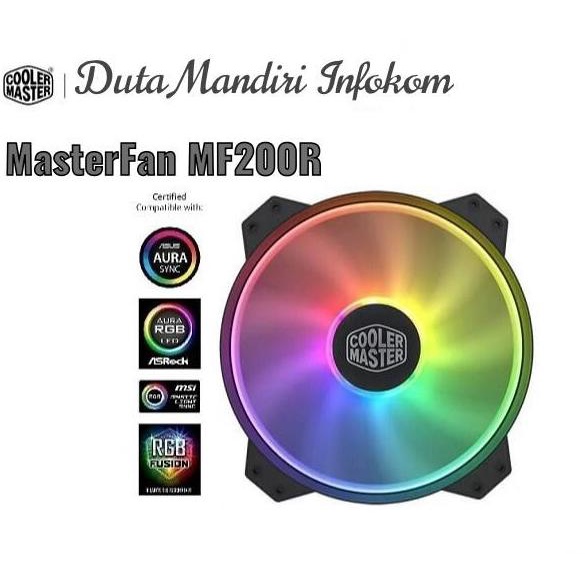 Jual Cooler Master Masterfan Mf200R Argb - 200Mm Fan Case | Shopee ...