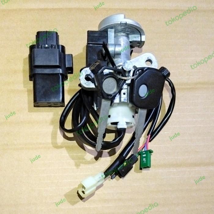 Jual KUNCI KONTAK SET KEYSET ORI ASLI LENGKAP MODUL REMOTE FINO 125 FI ...