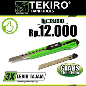 Jual Cutter Tekiro Kecil | Shopee Indonesia