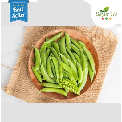 Jual Kacang Kapri 200 Gram / Pack Fresh Edible Podded Pea Peanuts Sayur ...