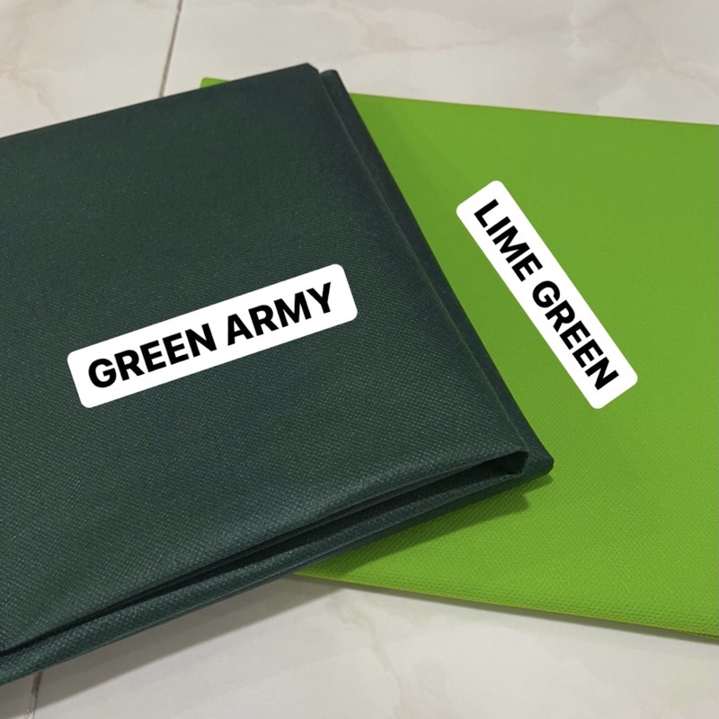Jual KAIN SPUNBOND 75gsm LEBAR 160 cm ASLI METERAN BUKET / GREEN SCREEN ...