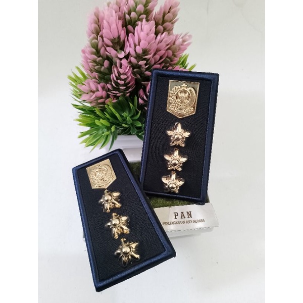 Jual Pangkat Pdh Camat Navy Kain | Shopee Indonesia