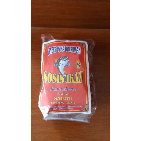 Jual Sosis ikan/makanan ringan sosis goreng/cemilan pedas/sosreng/sosis ...