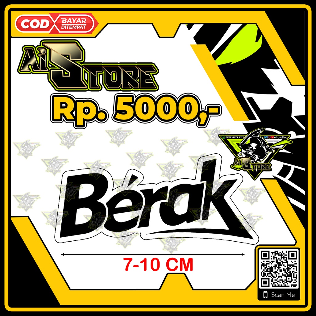 Jual Stiker Berak | Shopee Indonesia