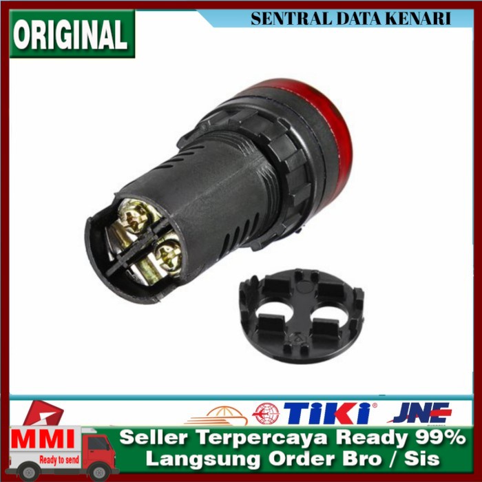 Jual PILOT LAMP BUZZER LED 22mm 220VAc | Shopee Indonesia