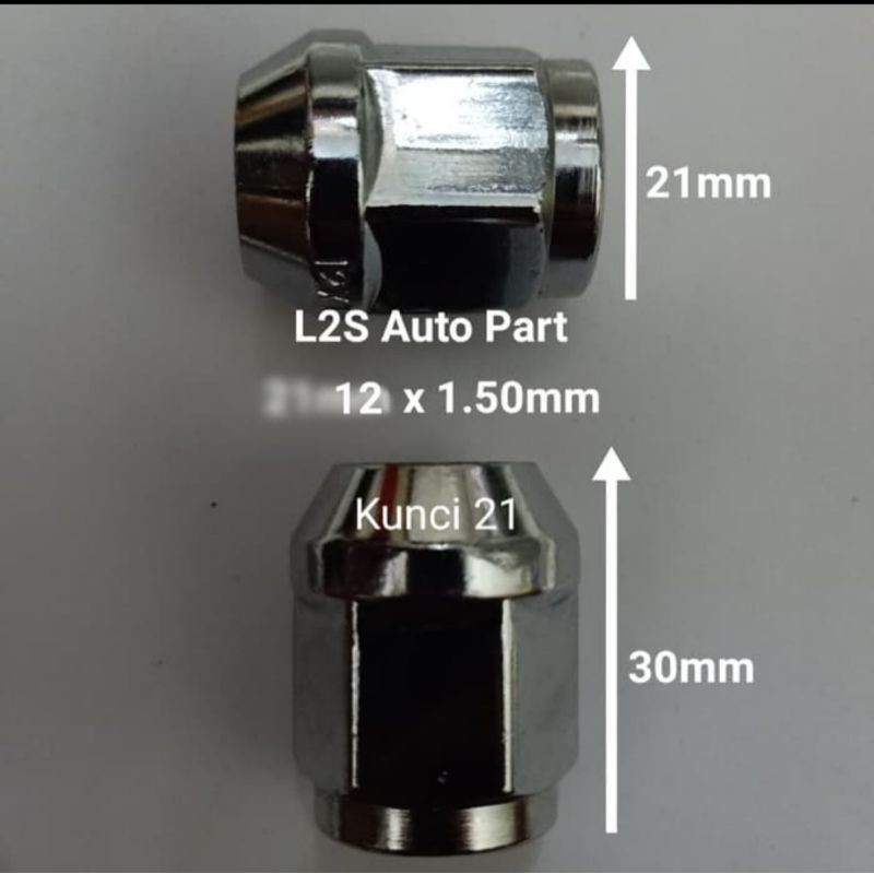 Jual MUR RACING MUR BAUT RODA KUNCI 21 JAZZ MOBILIO CRV HRV BRV AVANZA ...