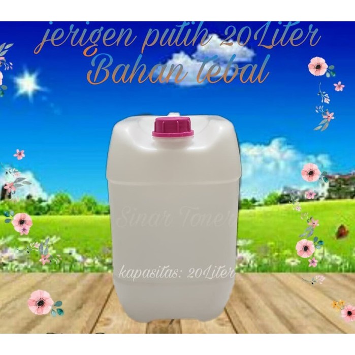 Jual Jirigen 20 Liter / Jeriken 20 Liter / Jerrycan 20L Baru Tebal dan ...