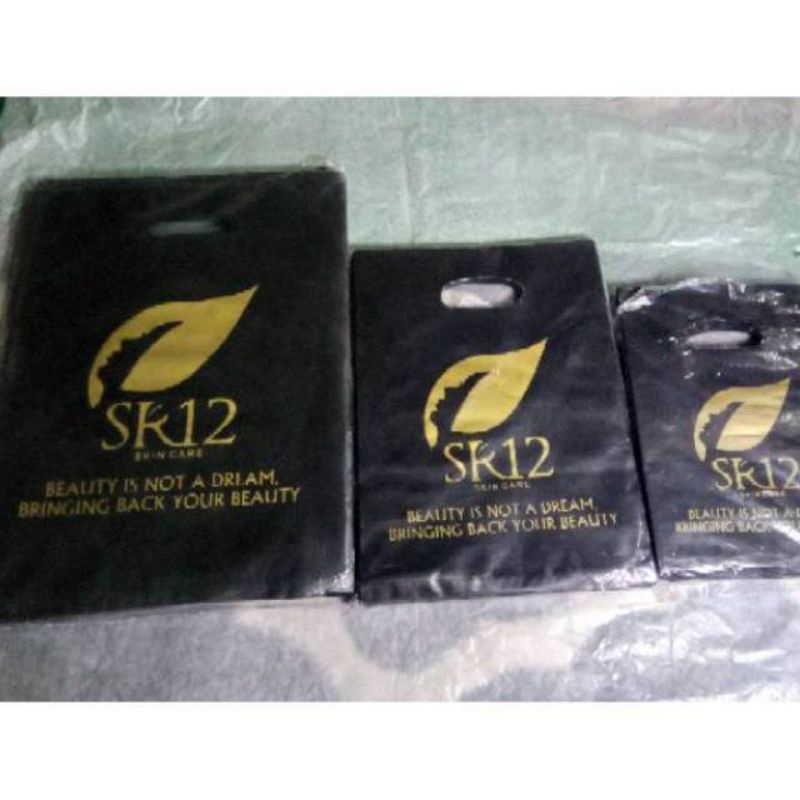 Jual PLASTIK HITAM SR12 LOGO DAUN (Isi 50 Lembar) | Shopee Indonesia