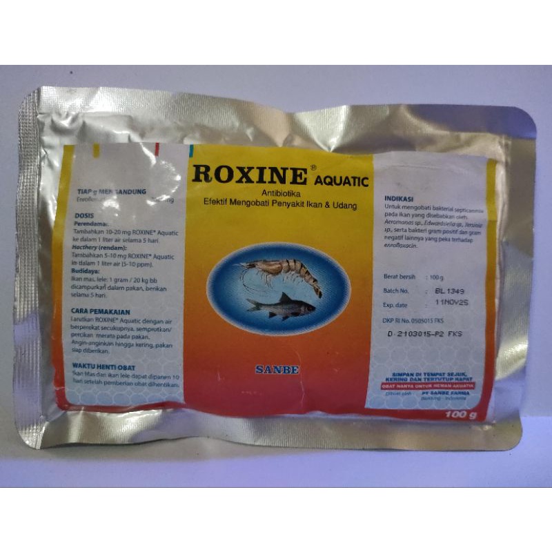 Jual Obat ikan ROXINE aquatic | Shopee Indonesia