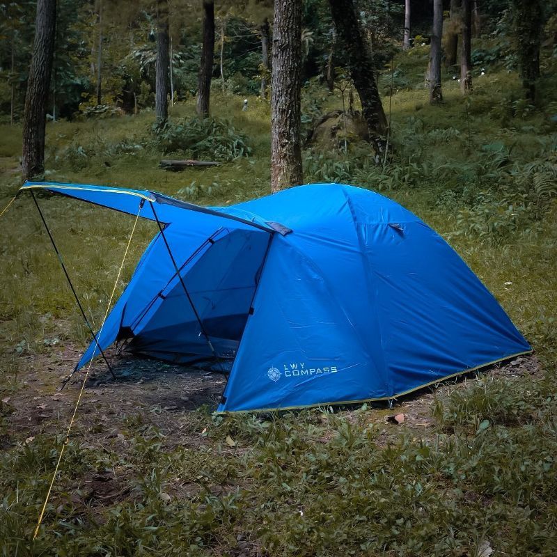 Jual Tenda Dome Compass 4-5 orang tenda camping hiking | Shopee Indonesia