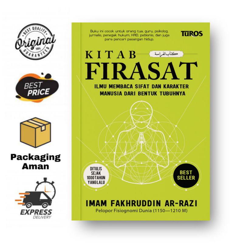 Jual [Turos Pustaka] Kitab Firasat - Imam Fakhruddin Ar-Razi | Shopee ...