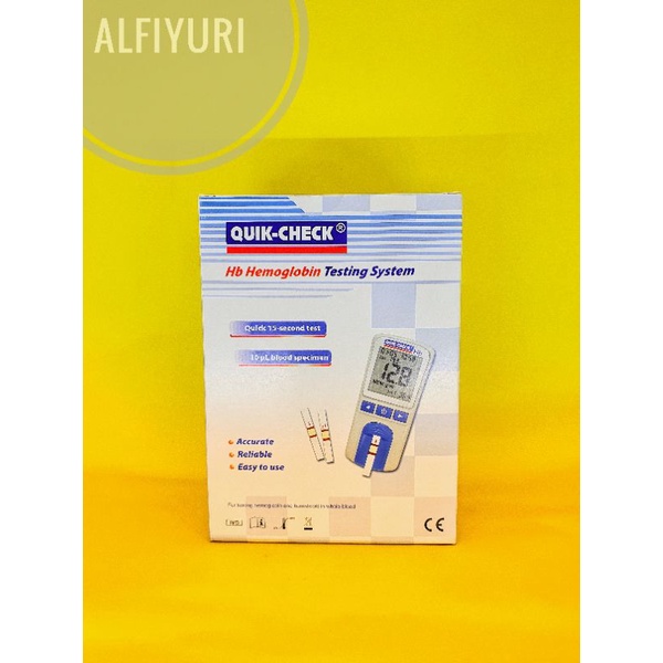 Jual ALAT CEK HB QUIKCHECK / QUIK CHECK HEMOGLOBIN / QUIK CEK | Shopee Indonesia