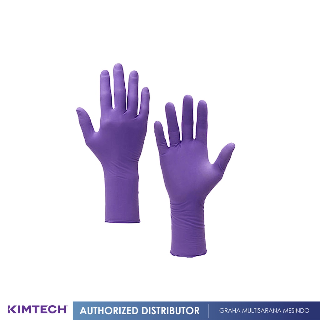 Jual Sarung Tangan Medis/Laborat/Higienis Kimtech Science Purple ...