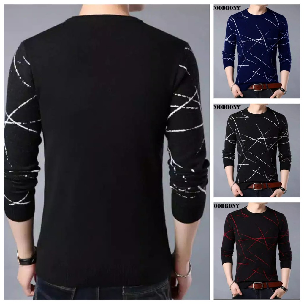 Jual TC-87 3WARNA BAJU PRIA T-shrit LENGAN PANJANG/KAOS PRIA BAHAN ...