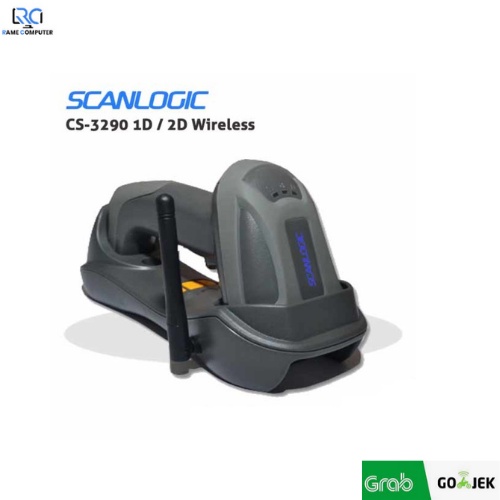 Jual BARCODE SCANNER WIRELESS 2D SCANLOGIC CS 3290 USB & RS232 (SERIAL ...