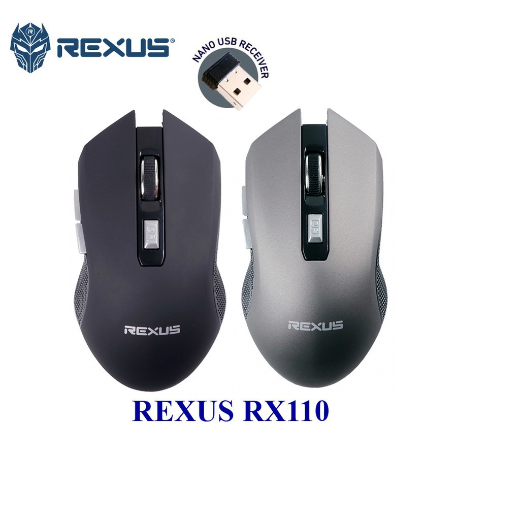 Jual Mouse Wireless Gaming Rexus Rx110 Avenger RX-110 Rexus | Shopee ...
