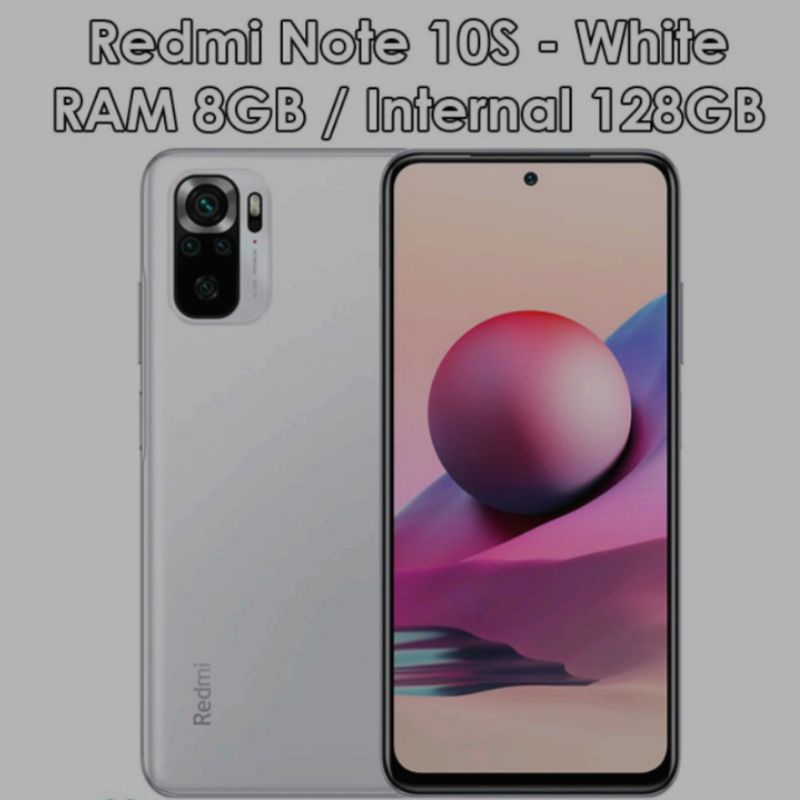 Jual Xiaomi Redmi Note 10S 8GB 128GB Baru Original Garansi Resmi ...