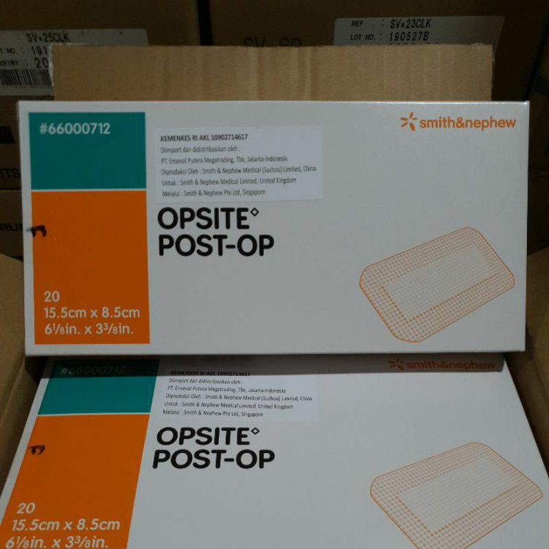 Jual OPSITE POST-OP 15,5x8,5 cm / Plester Tahan Air / Opsite 15,5cm x 8 ...