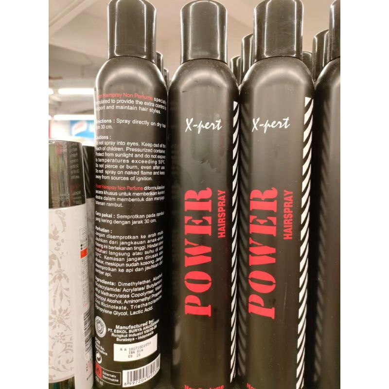 Jual X-PERT/HAIR SPRAY XPERT/HAIR PRAY XPERT/EXPERT POWER HAIR SPRAY ...