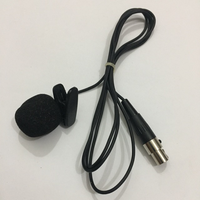 Jual MIC CLIPON 3 PIN SENNHAISER BISA UNTUK SEMUA MEREK MIC YANG 3 PIN ...