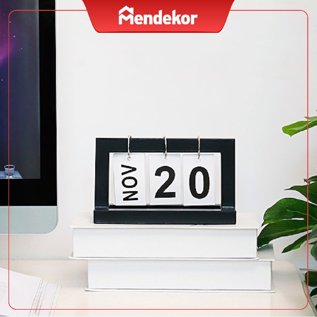 Jual Kalender Calendar Meja Unik Cantik Shabby Hias Modern Pajangan ...