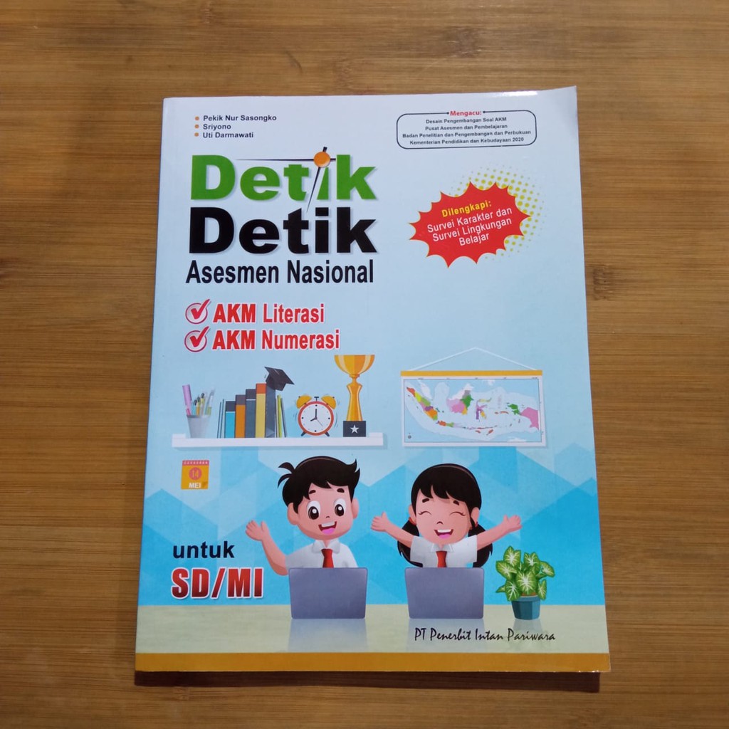 Jual DETIK-DETIK AKM SD LITERASI DAN NUMERASI INTAN PARIWARA (TANPA ...