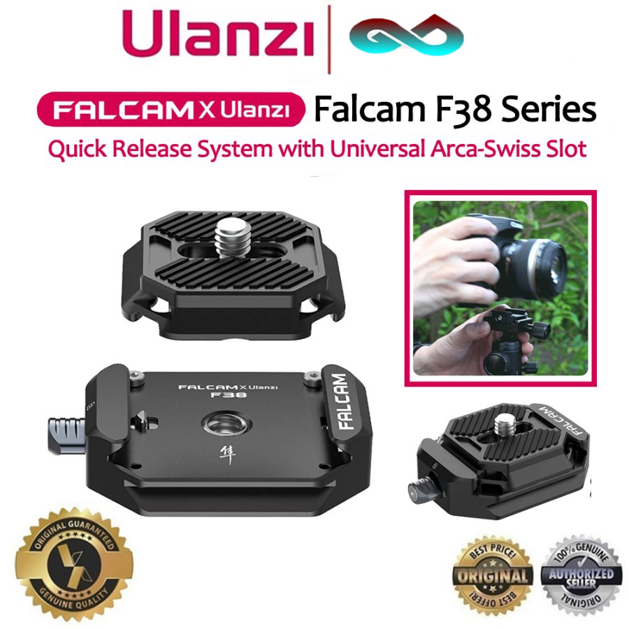 Jual Ulanzi Falcam F38 Quick Release System with Universal Arca Swiss ...