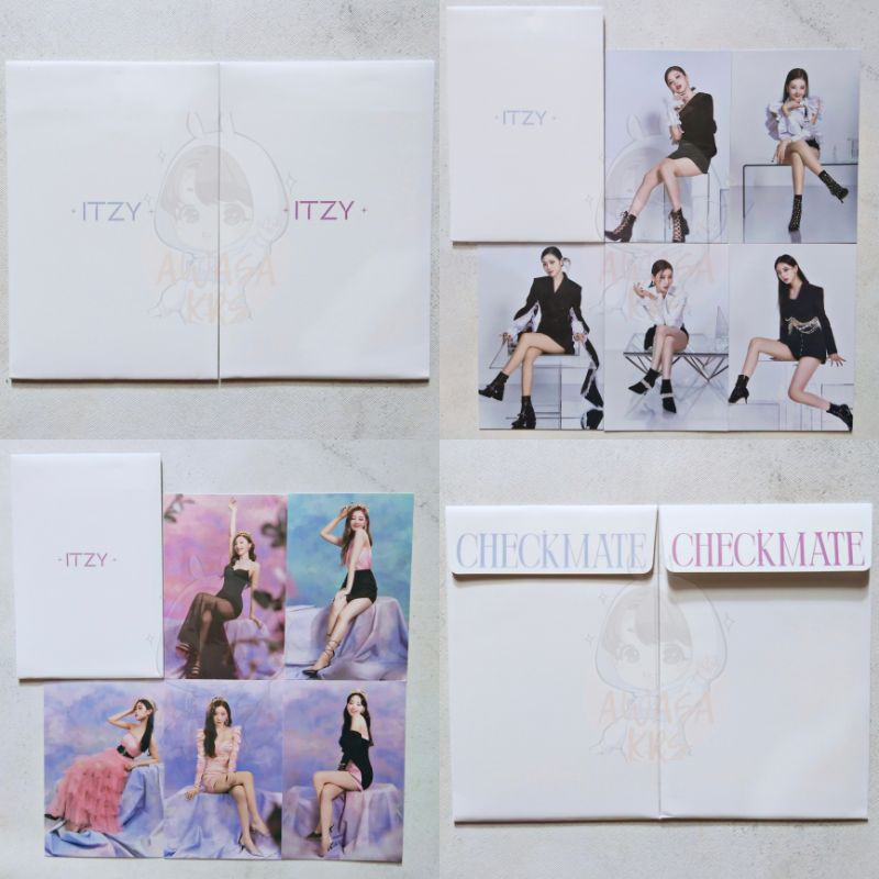 Jual (READY) ITZY - CHECKMATE POSTCARD SET | Shopee Indonesia