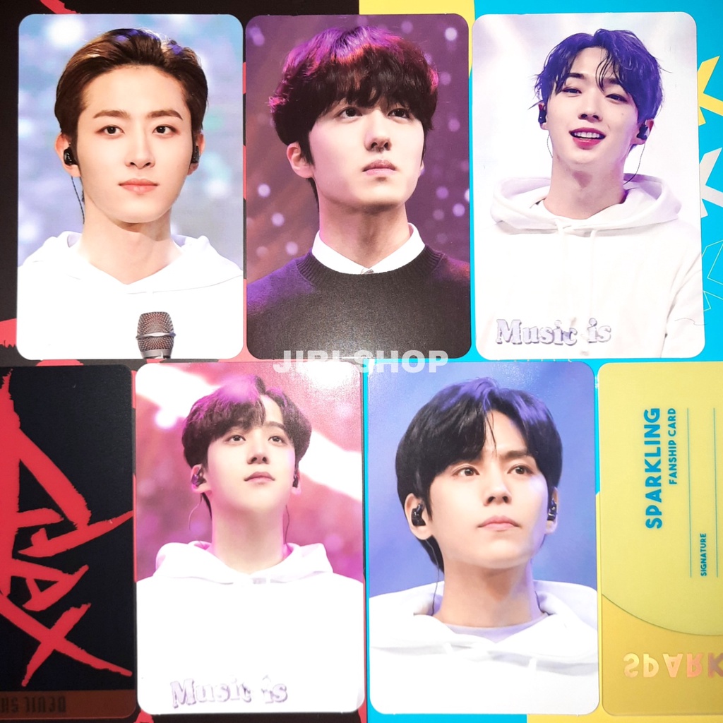 Jual [sharing] shax sparkling imitation official album pc photocard ateez sf9 yunho chani yuri ...