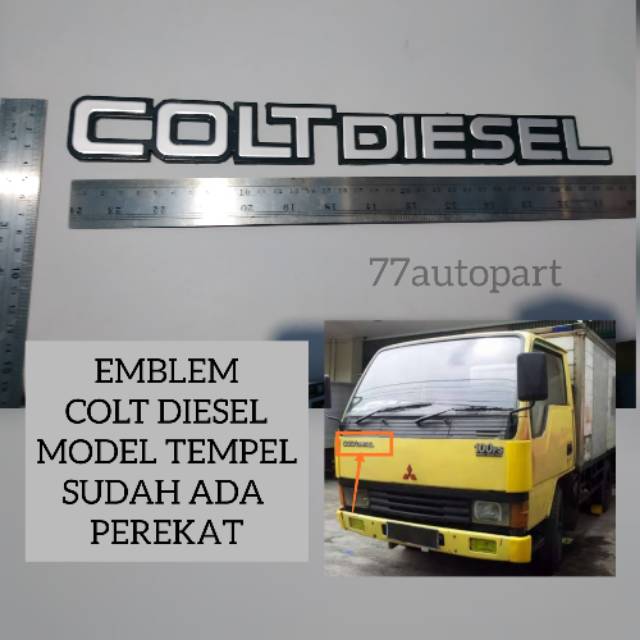 Jual Emblem logo colt diesel ps | Shopee Indonesia