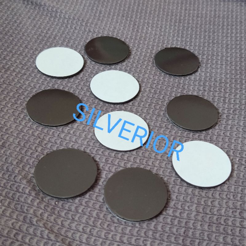 Jual 10 buah Stiker Lakban Isolasi Label Tempel Magnet Bulat Magnetic ...
