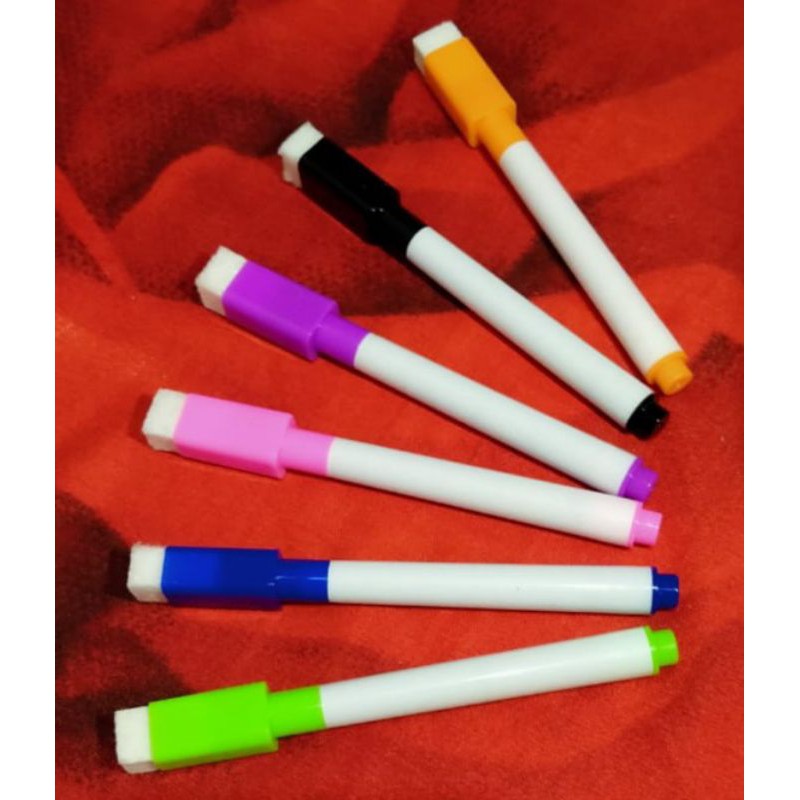 Jual spidol wipe and clean || spidol dan penghapus || spidol kecil ...