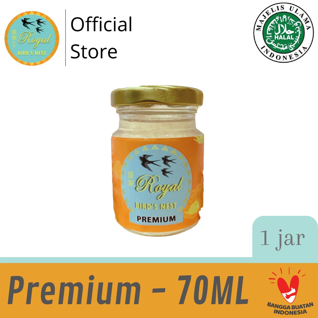 Jual Minuman Sarang Burung Walet | Royal Bird Nest - 70 ml | Shopee ...